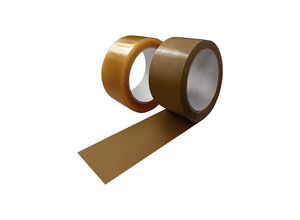 4251924706455 - eurokraft basic PP-Packband ECONOMY Naturkautschuk transparent Bandbreite 50 mm ab 100 Stk