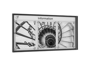 4260256793064 - Schaukasten METALLIC Querformat für 3 x DIN A4