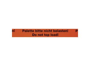 4251924717406 - Warn-Klebeband Aufdruck Palette bitte nicht belasten! VE 3 Stk Bandbreite 50 mm ab 20 VE