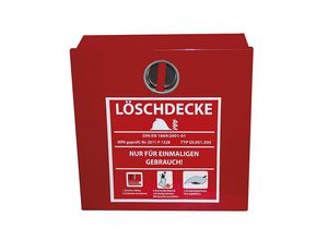 4260058002517 - Löschdeckenbehälter aus Stahlblech HxBxT 305 x 315 x 125 mm kaiserkraft