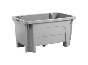 4260126616042 - Drehstapelbehälter Innen-LxB 690 x 1125 mm grau 300 l ab 10 Stk kaiserkraft