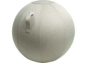 4260534591047 - VLUV LEIV Sitzball Stoffbezug in Canvas-Optik 700 - 750 mm steingrau