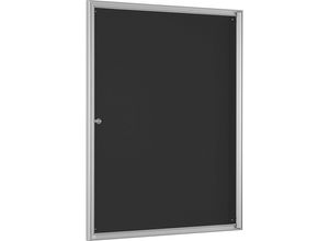 4260256790803 - Schaar - Schaukasten BxTxH 760x27x985 mm din A1 hoch Aluprofile ESG-Glas Rückwand anthrazit inkl 10 Magnete + 1 Einstecktasche