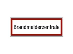 4061466039344 - Brandschutzkennzeichen für die Feuerwehr Brandmeldezentrale VE 10 Stk Folie LxH 297 x 105 mm