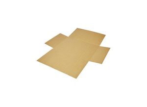 8057714362780 - Kreuzverpackung einteilig 1-wellig braun LxB 600 x 425 mm Füllhöhe 120 mm ab 100 Stk