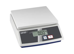 4045761145894 - KERN Tischwaage Einsteigermodell Wägebereich bis 15 kg Ablesbarkeit 5 g Wägeplatte 252 x 228 mm