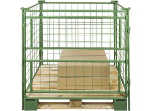 5902429007040 - Palettenrahmen Nutzhöhe 800 mm zum Ansetzen BxL 800 x 1200 mm 1 Längswand 2-teilig herausnehmbar ratioform