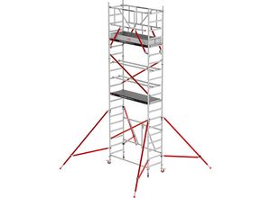 8711563262126 - Rs tower 54 - Aluminium Klappgerüst schmal - 075 x 185 m Holz Plattform Arbeitshöhe 680m - Altrex