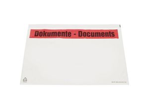 4251924704536 - Dokumententaschen Premium light Aufdruck Dokumente VE 250 Stk C4 ab 10 VE