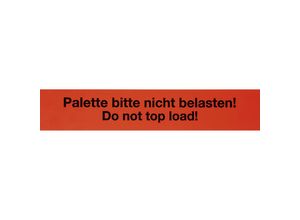 4251924717499 - Warn-Klebeband Aufdruck Palette bitte nicht belasten! VE 3 Stk Bandbreite 75 mm ab 10 VE