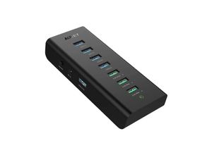 4260397842669 - cb-h19– USB 30 (36 W 4 Port Hub USB + 3 Ladeanschluss) Schwarz