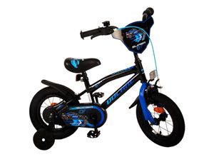 4067872084008 - TPFSports Super GT Kinderfahrrad - Jungen - 12 Zoll - Rücktritt + Handbremse - Blau