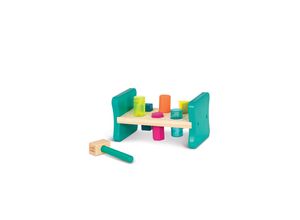 0062243422391 - BTOYS B Pound & Play - Buntes Steckspiel mit Hammer