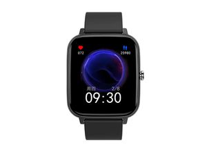 4066708405482 - TPFNet Smart Watch   Fitness Tracker IP67 - Silikon Armband - Android & IOS - Grün