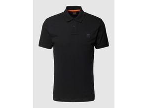 4063541063572 - Slim Fit Poloshirt mit kurzer Knopfleiste