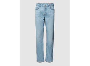 4065807115766 - Straight Fit Jeans mit Label-Patch