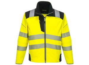 5036108288946 - PW3 Warnschutzsoftshelljacke 94% Polyester   6 % Elasthan 160