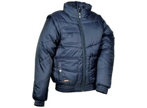 8023796215511 - Cofra - 2 in 1 Winter-Steppjacke mit Kapuze blau xxxl - Blau