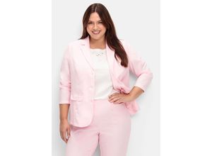 8935222173404 - Große Größen Blazer in klassischer Form rosé Gr48