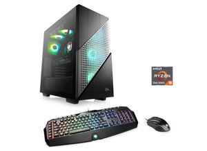 4061474190075 - CSL Gaming-PC Aqueon A99306 Extreme Edition Computer Gr Windows 11 Home64bit 64 GB RAM 4000 GB SSD schwarz Gaming PCs