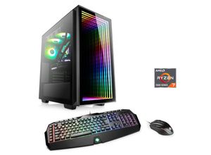 4061474187594 - CSL Gaming-PC Aqueon A77283 Extreme Edition Computer Gr Microsoft Windows 11 Home (64 Bit) 64 GB RAM 4000 GB SSD schwarz Gaming PCs