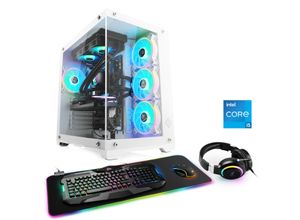 4061474193946 - CSL Gaming-PC Aqueon C55113 Advanced Edition Computer Gr Microsoft Windows 11 Home (64 Bit) 16 GB RAM 1000 GB SSD weiß Gaming PCs