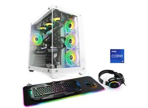 4061474196503 - CSL Gaming-PC Aqueon C94321 Extreme Edition Computer Gr Microsoft Windows 11 Home (64 Bit) 32 GB RAM 1000 GB SSD weiß Gaming PCs