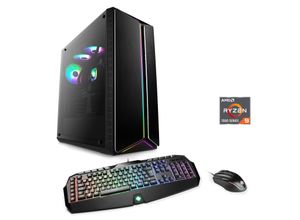 4061474188898 - CSL Gaming-PC Aqueon A99353 Extreme Edition Computer Gr Microsoft Windows 11 Home (64 Bit) 32 GB RAM 2000 GB SSD schwarz Gaming PCs