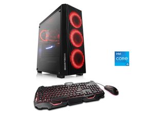 4061474165066 - CSL Gaming-PC Speed V25133 Computer Gr Microsoft Windows 11 Home (64 Bit) 16 GB RAM 1000 GB SSD schwarz Gaming PCs