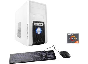 4061474161822 - CSL PC Sprint V28881 Computer Gr Microsoft Windows 11 Home (64 Bit) 8 GB RAM 500 GB SSD weiß Einzel-PCs