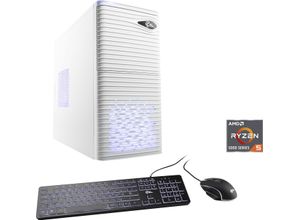 4061474160481 - CSL Gaming-PC Sprint V28123 Computer Gr Microsoft Windows 11 Home (64 Bit) 16 GB RAM 1000 GB SSD weiß Gaming PCs