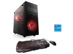 4061474183626 - CSL Gaming-PC Speed V25151 Computer Gr Microsoft Windows 11 Home (64 Bit) 16 GB RAM 1000 GB SSD schwarz Gaming PCs