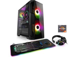 4061474157368 - CSL Gaming-PC Sprint V28113 Computer Gr Microsoft Windows 11 Home (64 Bit) 16 GB RAM 1000 GB SSD schwarz Gaming PCs