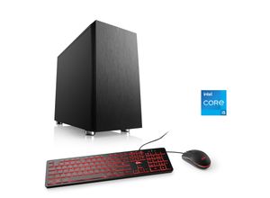 4061474183640 - CSL Gaming-PC Speed V25152 Computer Gr Microsoft Windows 11 Home (64 Bit) 16 GB RAM 1000 GB SSD schwarz Gaming PCs