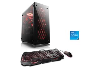 4061474165509 - CSL Gaming-PC HydroX V25120 Computer Gr Microsoft Windows 11 Home (64 Bit) 16 GB RAM 1000 GB SSD schwarz Gaming PCs