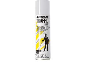 3495881010014 - Amperesystem - 1 Dose Bodenmarkierspray Traffic Paint 500ml Dose weiss