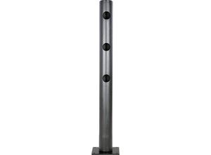 4250912311138 - Dancop International Gmbh - Sicherheitsgeländer Spezialkunststoff Endpfosten Höhe 1200 mm Durchm 110 mm schwarz