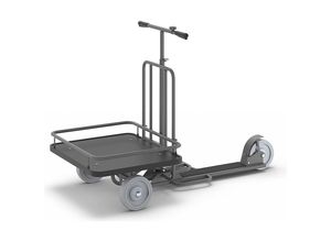 7350074806583 - Kongamek - Scooter 1400x700x1000mm Pannensicher mit 200kg Tragkraft und Bremse