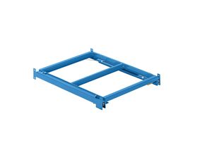 7612269015119 - LISTA Auszugrahmen BxT 890 x 1260 mm Fachlast 800 kg 65% ausziehbar lichtblau