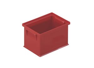 4052941135330 - Stapeltransportkasten LxBxH 210 x 150 x 1225 mm Farbe Rot VE 40 Stk