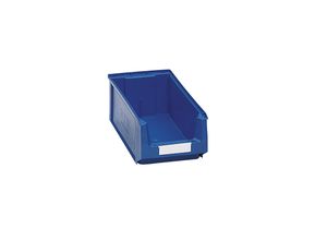 4250633322659 - Sichtlagerkasten pe Volumen 746 Liter Größe 3z BxTxH außen innen 210x350x140 188x290x126 mm Farbe blau ve 14 Stück