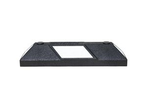 4055381682822 - Moravia 28426477 Radstopp ParkAID 550 schwarz beidseitig weiß reflektierend 550 mm (L x B x H) 550 x 100 x 150 mm