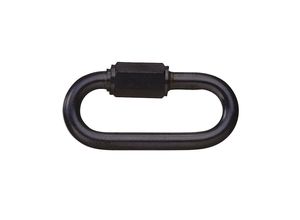 4055381185620 - Verbindungsglied mit Schraubgewinde 6 mm für Nylon-Gütekette VE 10 Stk schwarz