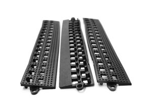 5060103531592 - COBA Randleiste für Flexi-Deck mit Verbindungsleiste VE 3 Stk schwarz