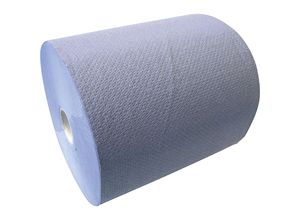 4049657014752 - CWS Papierhandtuchrolle Zellstoff blau 3-lagig Breite 203 mm VE à 6 Rollen