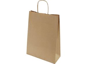 4251924715648 - Papiertragetasche FRESH braun LxBxH 320 x 230 x 100 mm 100 g m² VE 250 Stk ab 10 VE ratioform 4251924715648 - Papiertragetasche FRESH braun LxBxH 320 x 230 x 100 mm 100 g m² VE 250 Stk ab 10 VE ratioform