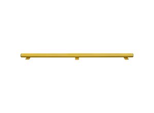 4055381598987 - BLACK BULL Unterfahrschutz-Balken BxH 130 x 86 mm gelb kunststoffbeschichtet Länge 2050 mm kaiserkraft