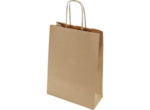 4251924715617 - Papiertragetasche FRESH braun LxBxH 250 x 180 x 80 mm 100 g m² VE 300 Stk ab 10 VE ratioform 4251924715617 - Papiertragetasche FRESH braun LxBxH 250 x 180 x 80 mm 100 g m² VE 300 Stk ab 10 VE ratioform