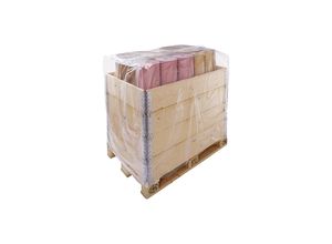 8057714365453 - Abdeckhaube für Europalette VE 10 Stk LxBxH 1250 x 850 x 1400 mm Farbe transparent ab 20 VE