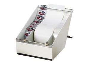 4260270820524 - Haftetikettenspender für Rollenwicklung innen und außen Rollen-Ø max 240 mm LxBxH 290 x 210 x 180 mm kaiserkraft